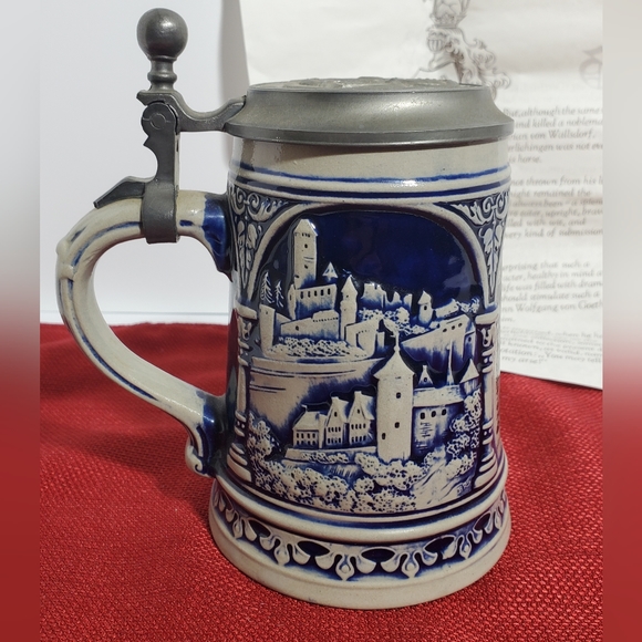 Gerz | Dining | Rare Vintage Original Gerz German Lidded Beer Stein W ...